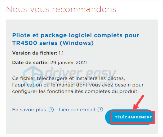 Pilote imprimante Canon | Download - Driver Easy France
